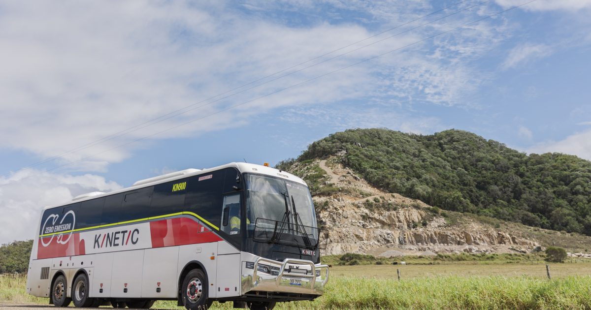 Kinetic launches first zero-emission buses for resources… | Kinetic